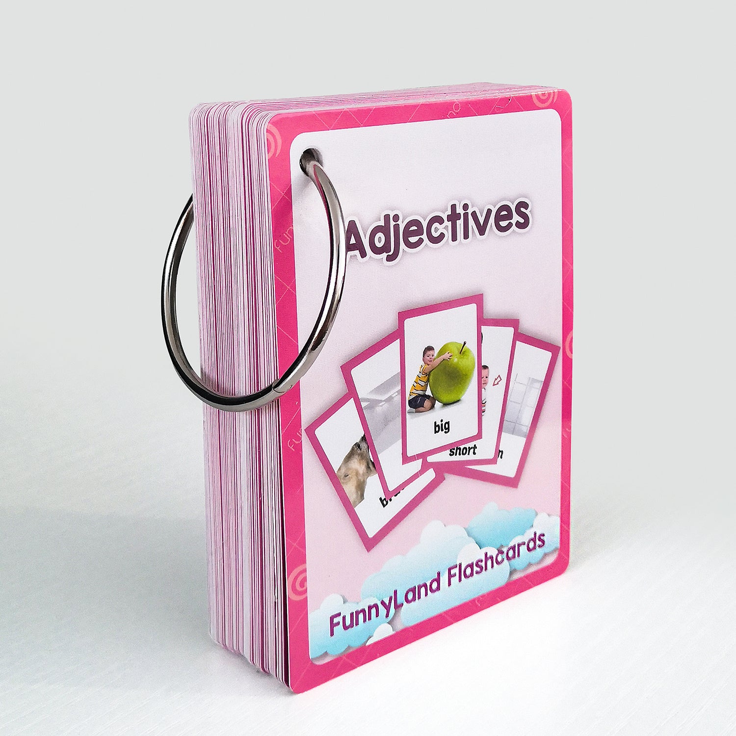 Colorful Adjective Flashcards for Early Learning – CRAZE