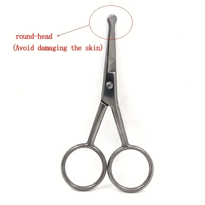 Professional Stainless Steel Trimming Scissors Curved Head – CRAZE