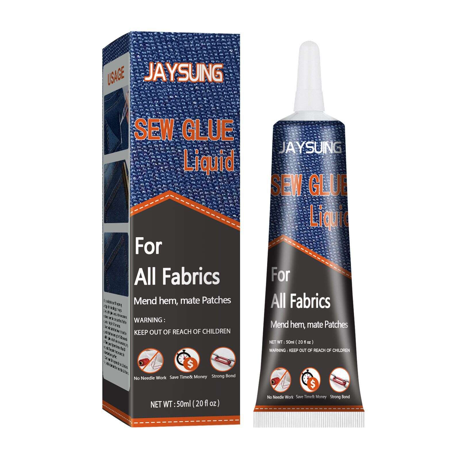 Fabric Mending Glue, Needle And Thread, Fabric Repair – CRAZE