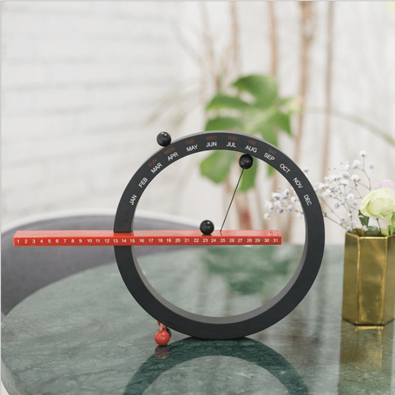 Creative Calendar Wall Desk Home Decoration Perpetual Calendar Living ...