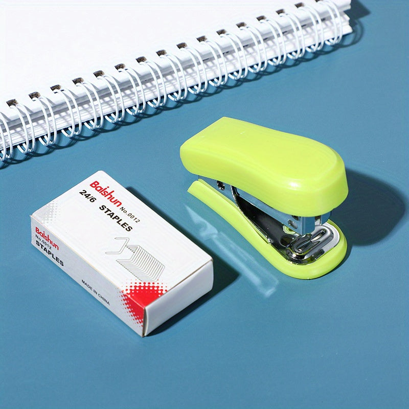 Mini Stapler Cartoon Style Small Size Cute Primary School Student Gift ...