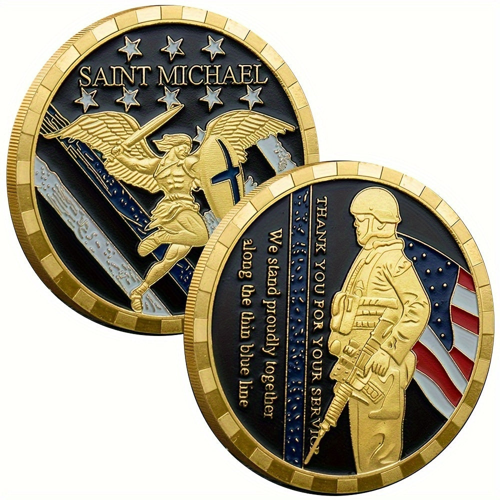 St. Michael Prayer Challenge Coin – CRAZE