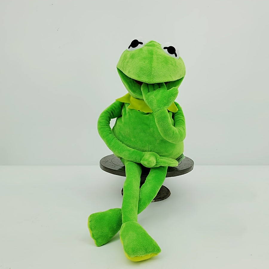 Soft Plush Frog Puppet Figure with Speaking Function – CRAZE