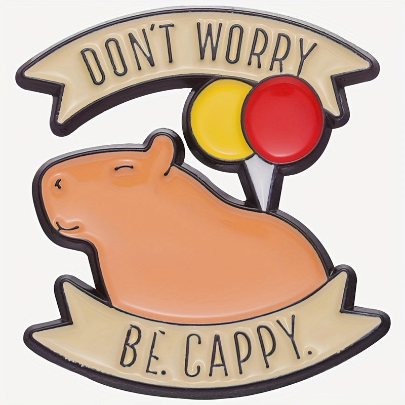 Capybara Balloon Enamel Pins – CRAZE