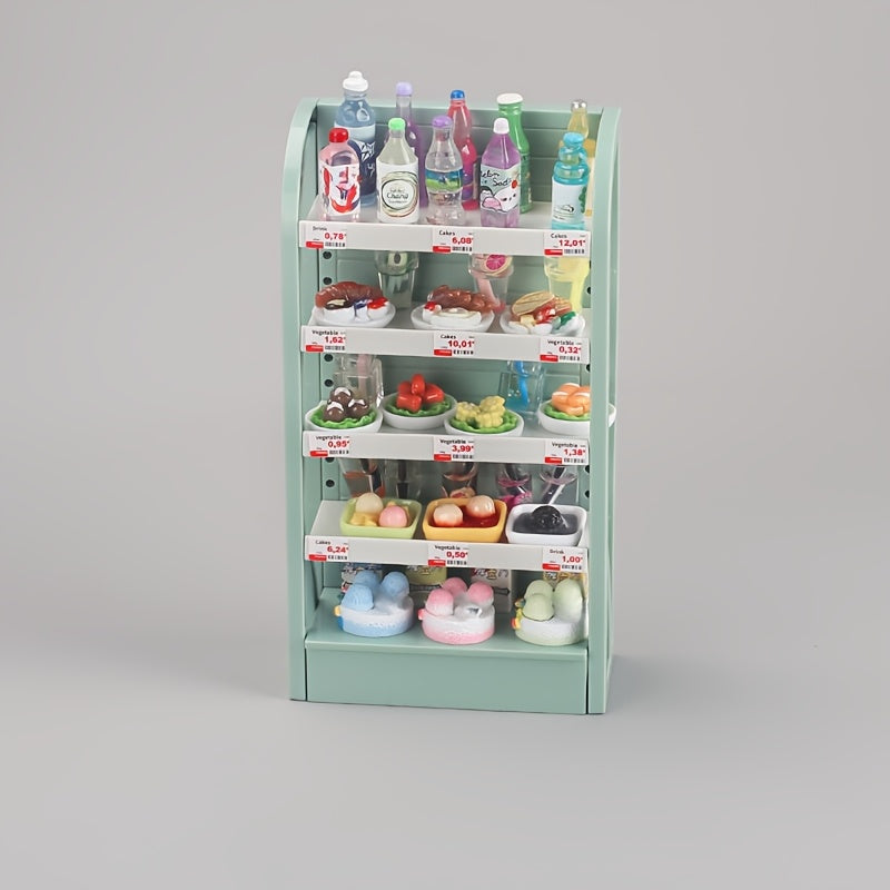 Supermarket Shelf Food Play Set with 30 Items – CRAZE