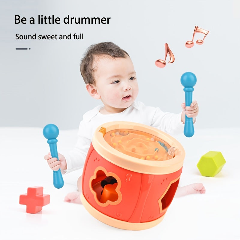 Baby Hand Clapping Drum Music Toy 0-3 Years – CRAZE