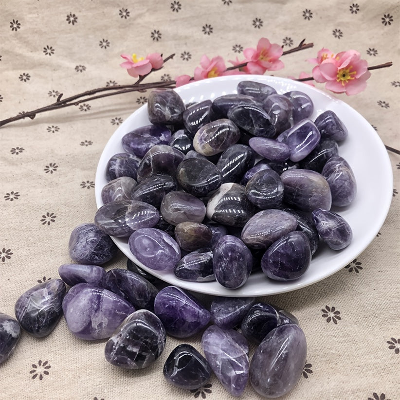 Natural Amethyst Roller Stone Crushed Stone – CRAZE