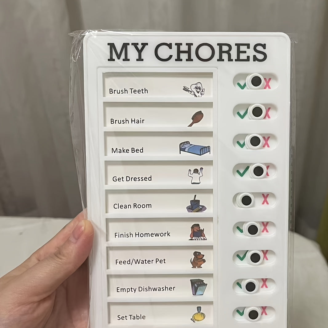 Chore Chart Memo Board Daily Reminder for School Home Office – CRAZE