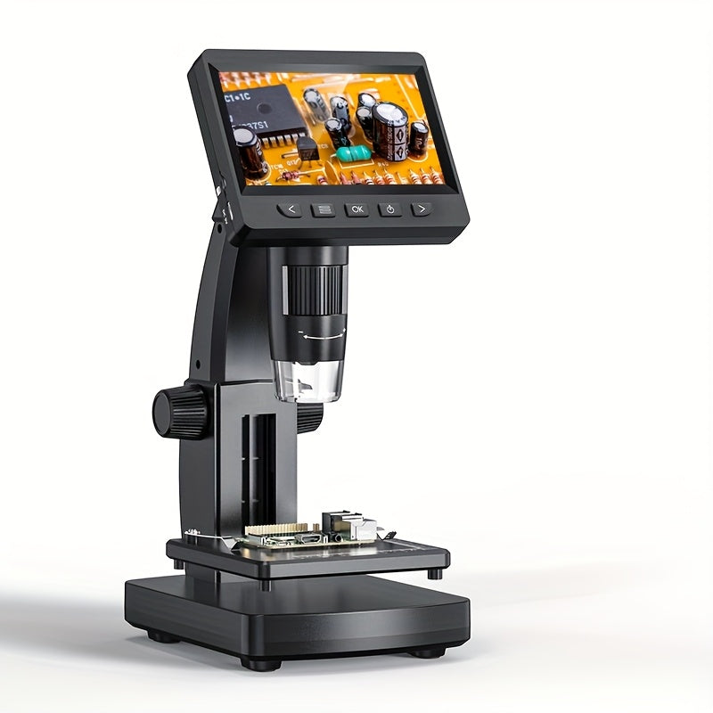 3 HD Digital Microscope 50-1000X Magnification 8 LED Illumination 2MP ...