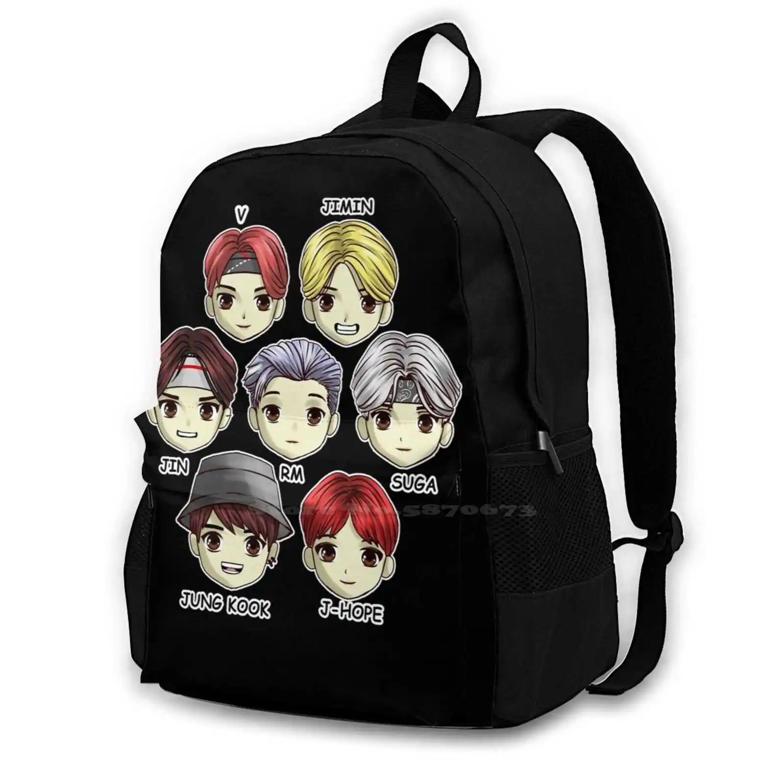 Chibi Army Backpack - Cute Chibi Version Bags – CRAZE