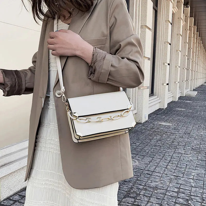 Acrylic Chain Small Square Shoulder Bag – CRAZE