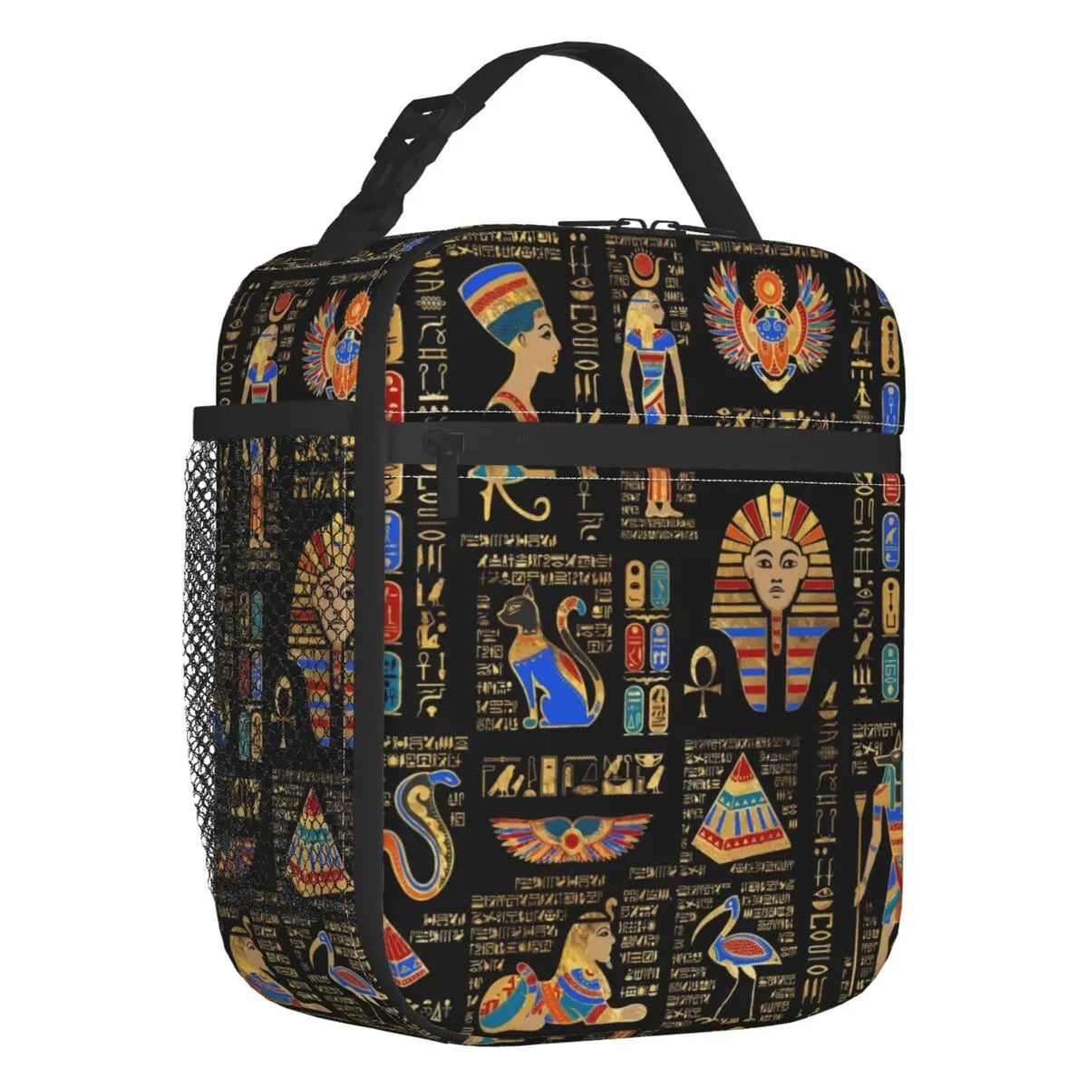 Egyptian Hieroglyphs & Deities Lunch Box - Insulated Bag for Kids – CRAZE