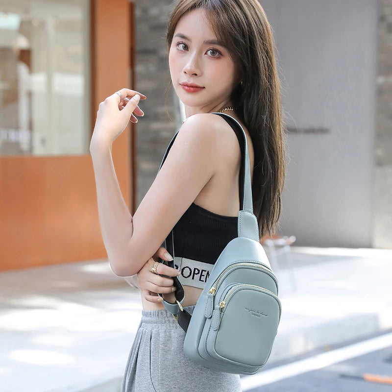 Women's Street Shoulder Bags Hip Hop Purses High Crossbody Packs – CRAZE