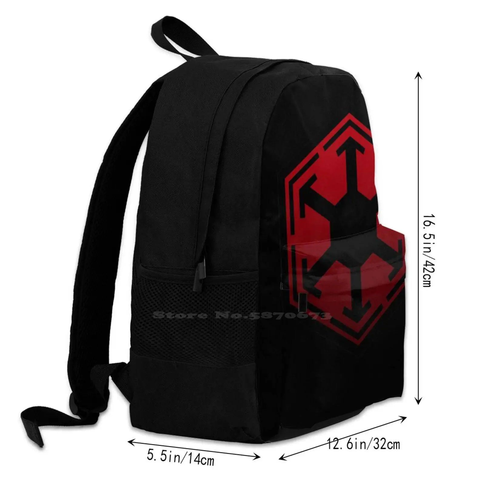 Empire Laptop Travel Backpack Sith Dark Side The Force Light Saber – CRAZE