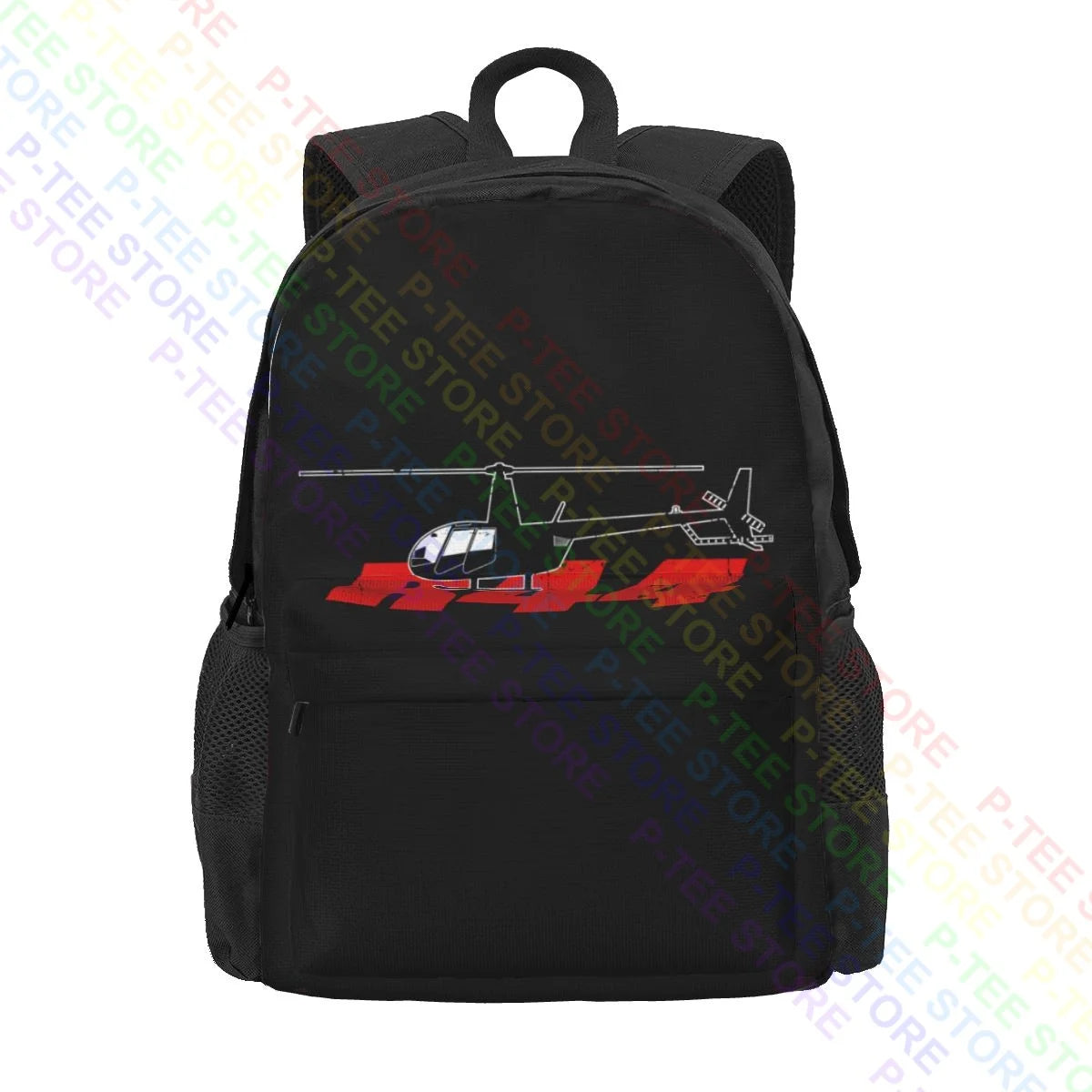 R44 Helicopter Pilot Aviation Backpack School Gym Tote Bag – CRAZE