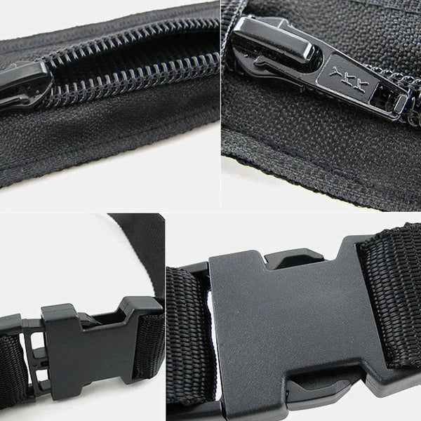 Travel Security Secret Waist Money Belt Hidden Safe Pouch Wallet Ticket ...