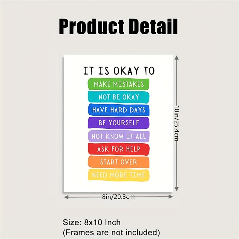 Be Yourself Motivational Poster for Classroom – CRAZE