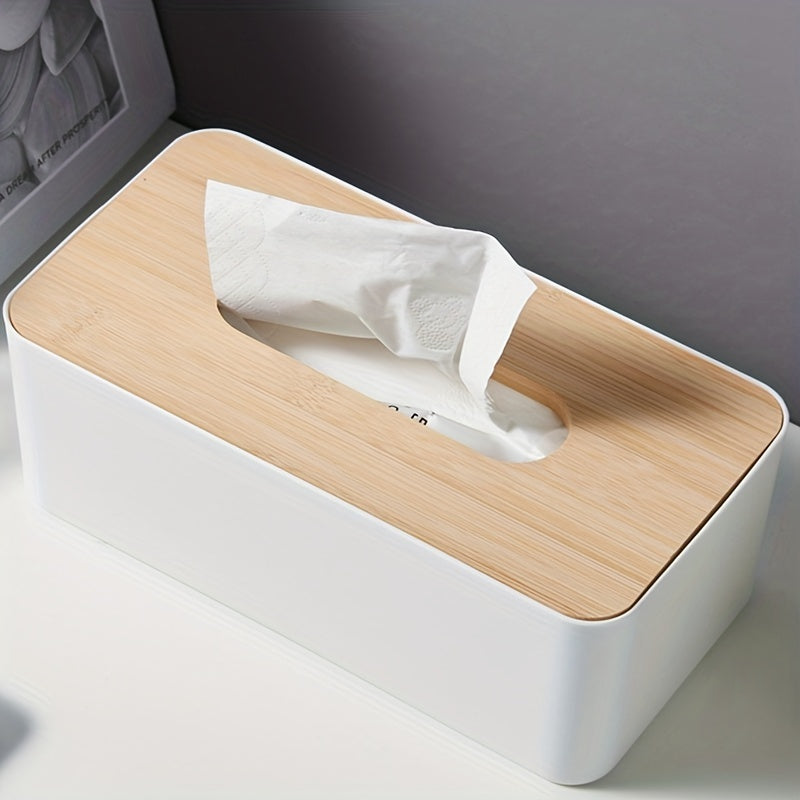 Bamboo Tissue Box Cover For Paper Facial Tissue – CRAZE