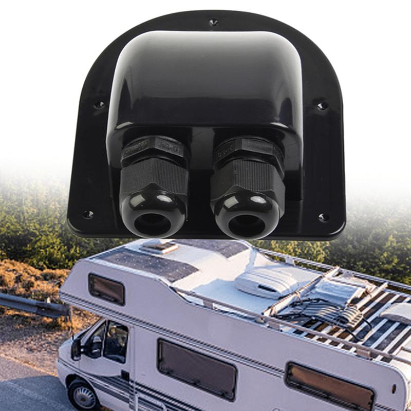 Double Wire Entry Gland Box for Solar Panel Roof Cable Entry – CRAZE