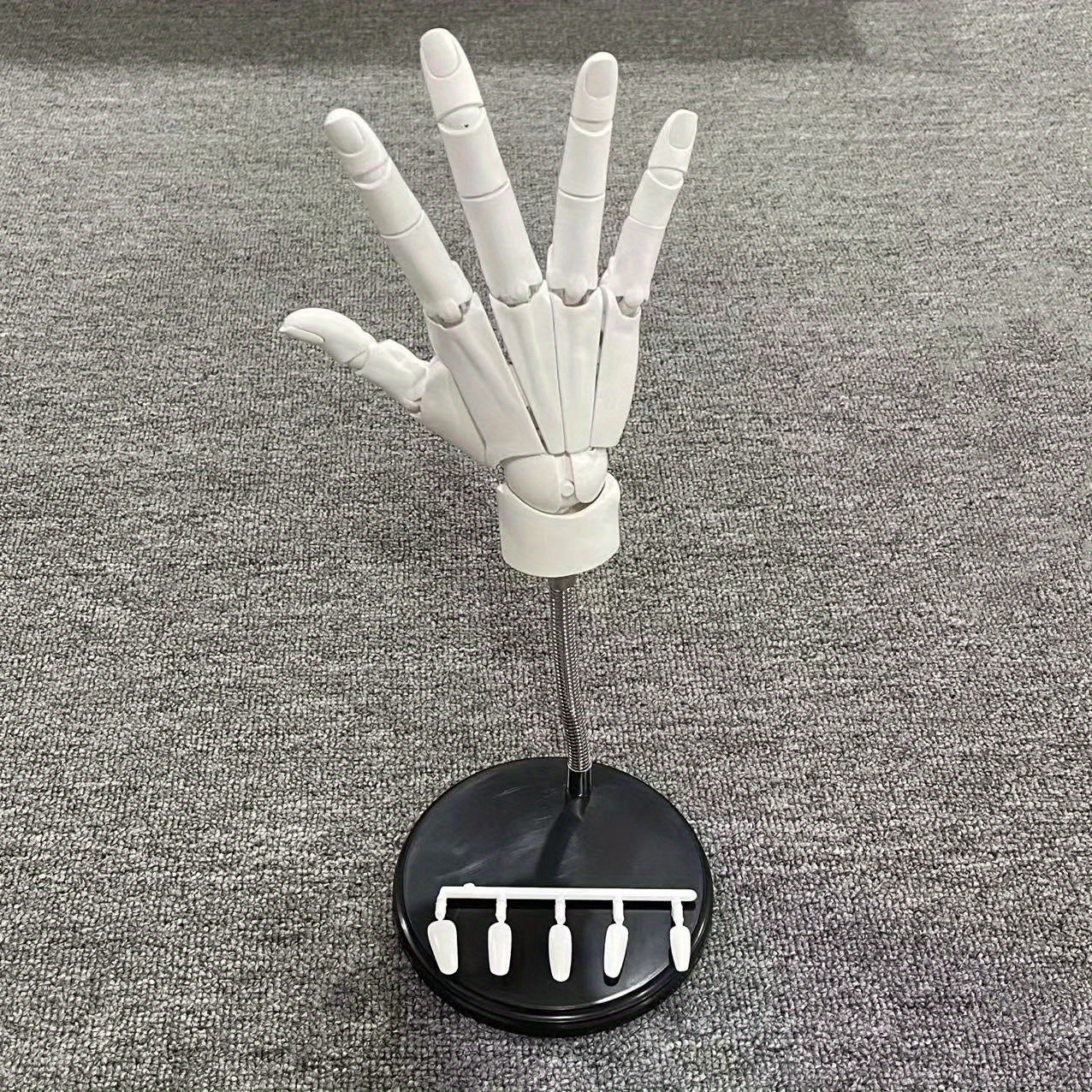 Articulated Hand Figure PVC Finger Joint Puppet Realistic Poseable Desk ...