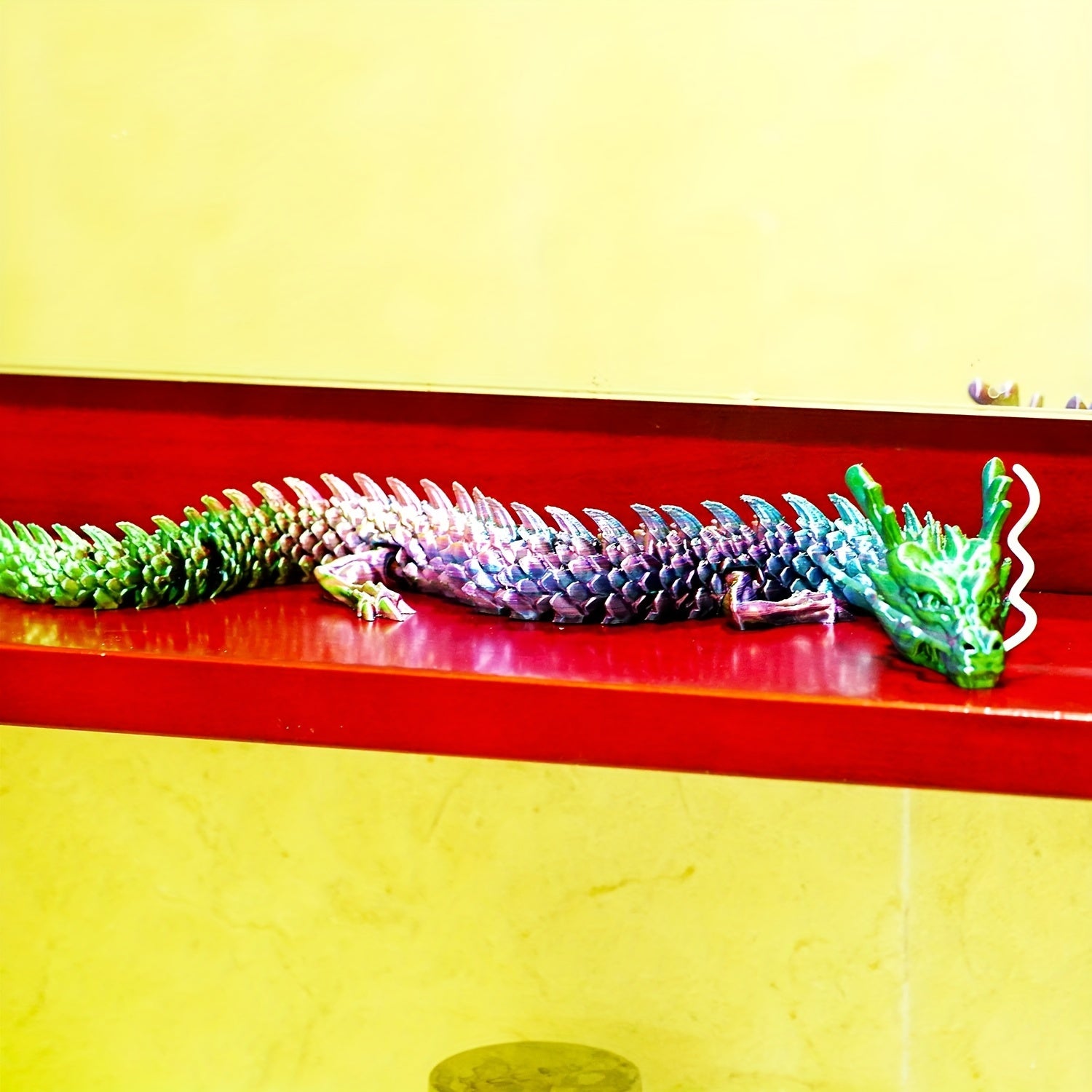 Laser 3D Printed Dragon Articulated Joints Chinese Dragon Model – CRAZE