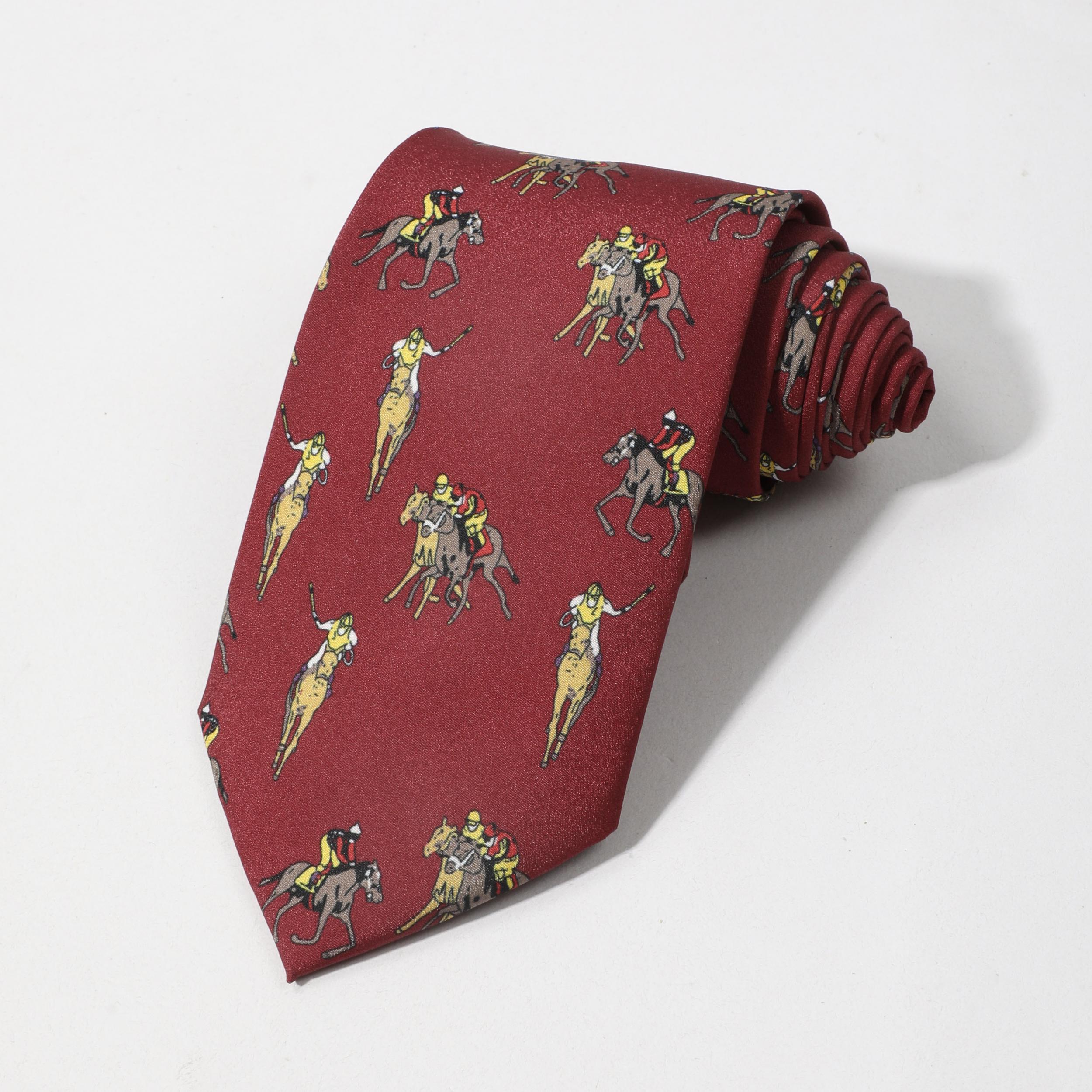 Men's Horse Racing Tie for Business Parties – CRAZE